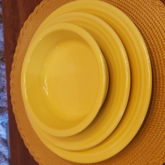 Fiesta | Dining | Fiesta 3piece Dinnerware Set | Poshmark